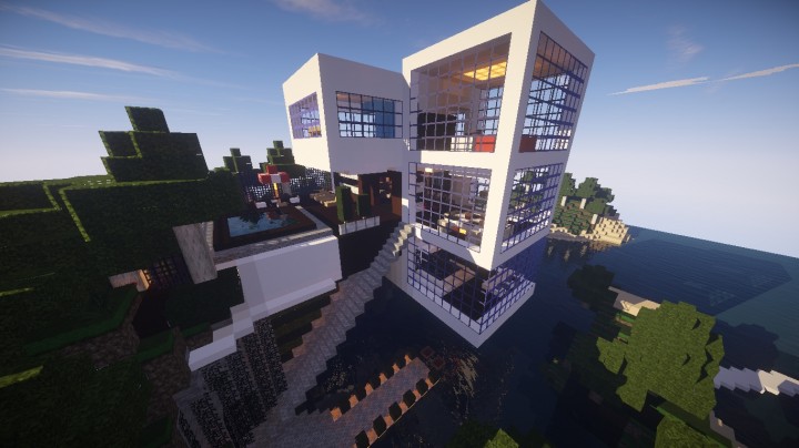 Poke's House [Modern House] Minecraft Map