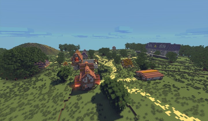 【One Piece】Syrup Village Minecraft Map