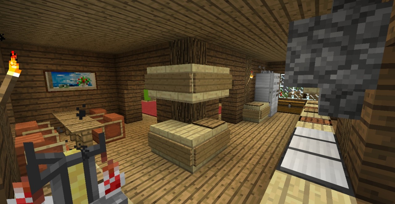 House with Gable Roof Minecraft Map