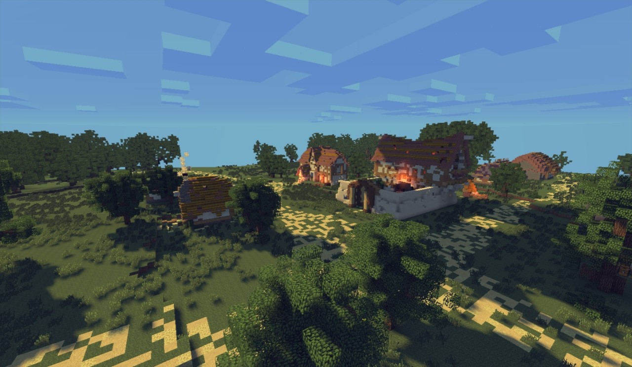 【One Piece】Syrup Village Minecraft Map