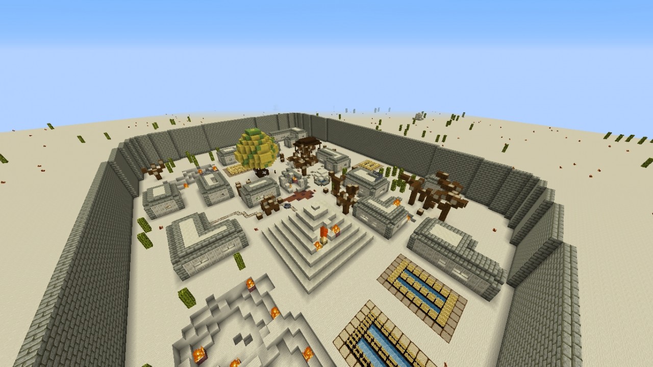 Sandcut Desert Minecraft Map
