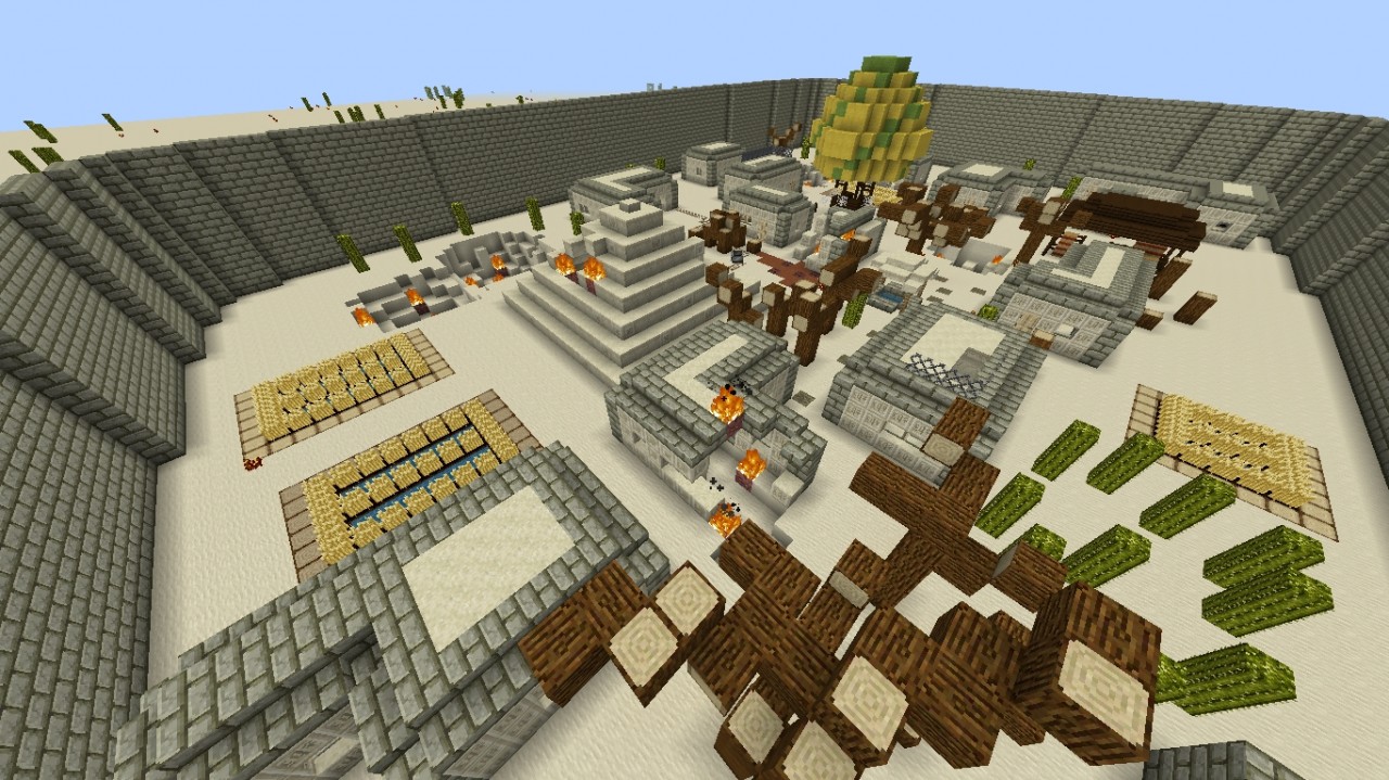 Sandcut Desert Minecraft Map