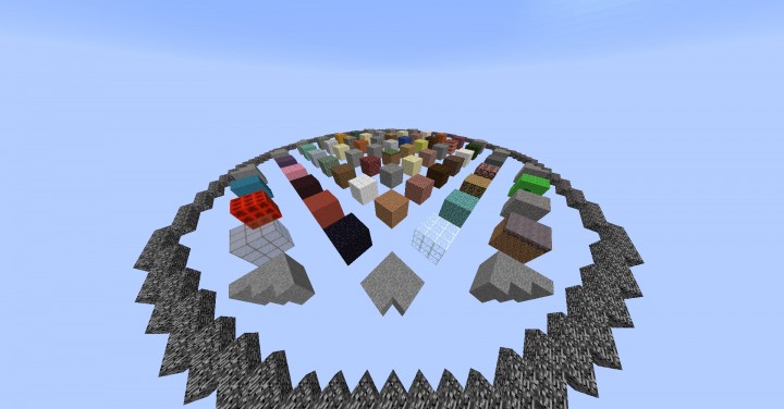 57 BLOCK SURVİVAL Minecraft Map