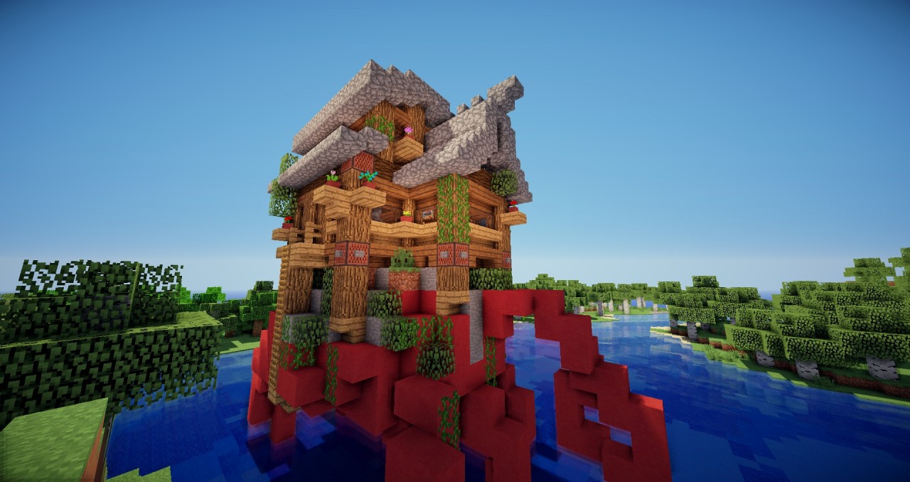 House on a Crab! Minecraft Map
