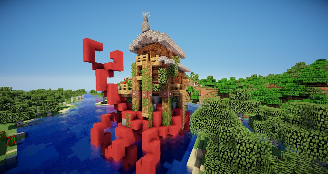 House on a Crab! Minecraft Map