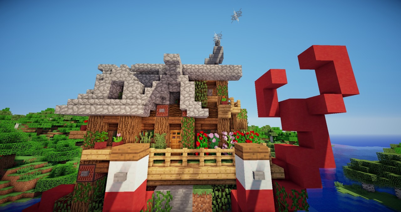House on a Crab! Minecraft Map