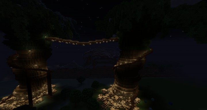 Giant Jungle Trees Minecraft Map