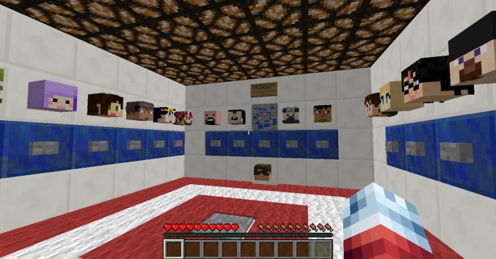 Guess Who Minecraft Map