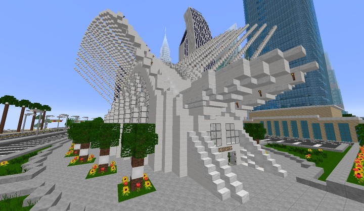 World Trade Center Transportation Hub Minecraft Map