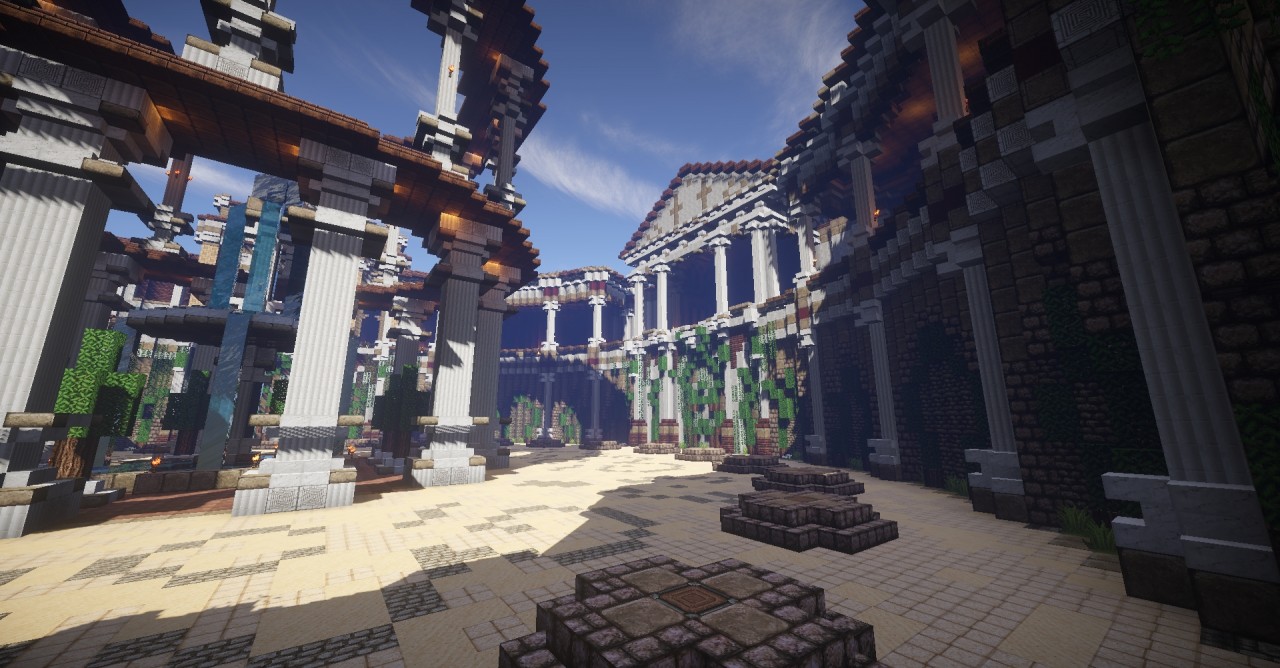 Greek Battle Arena Minecraft Map
