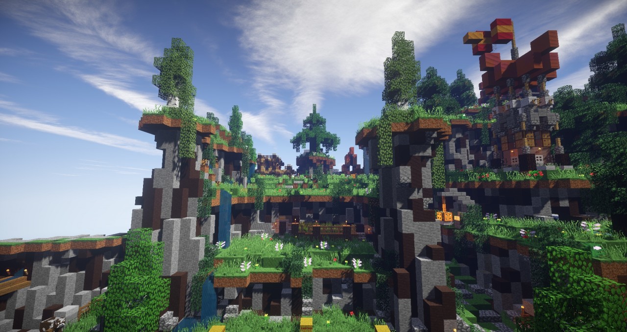 Hidden Lands 100% Minecraft Map