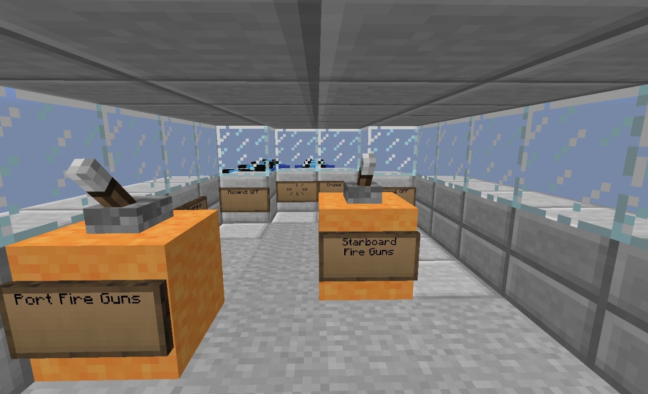 Movecraft Carrier Airship - HMA Argus Minecraft Map