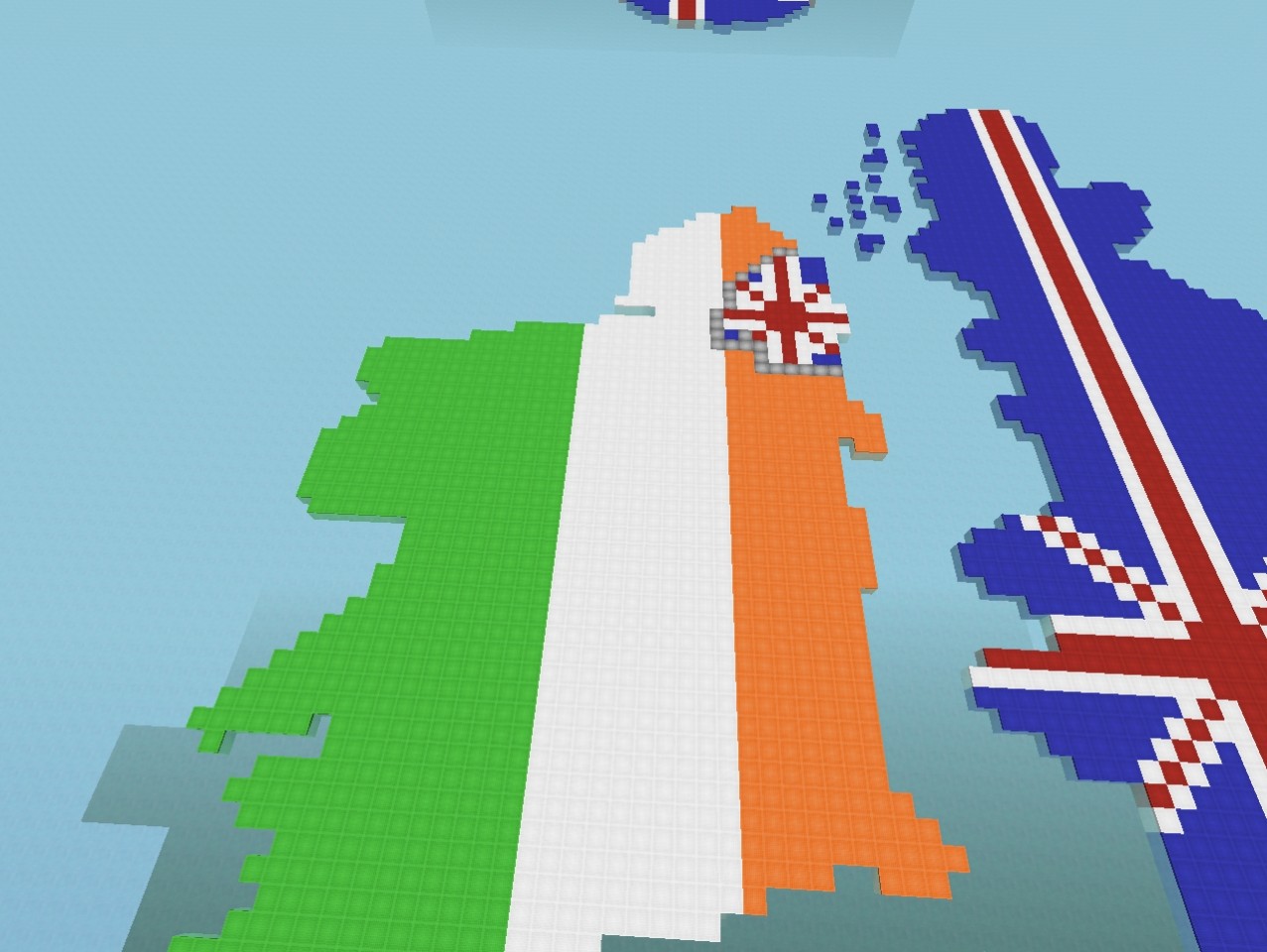 Europe in Flags Minecraft Map
