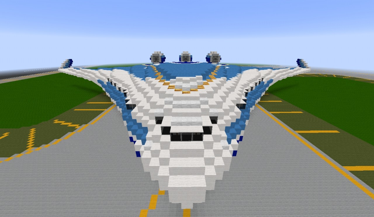 Boeing 797 X-48 Minecraft Map