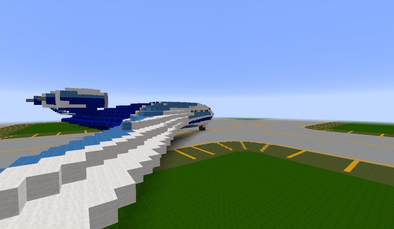 Boeing 797 X-48 Minecraft Map