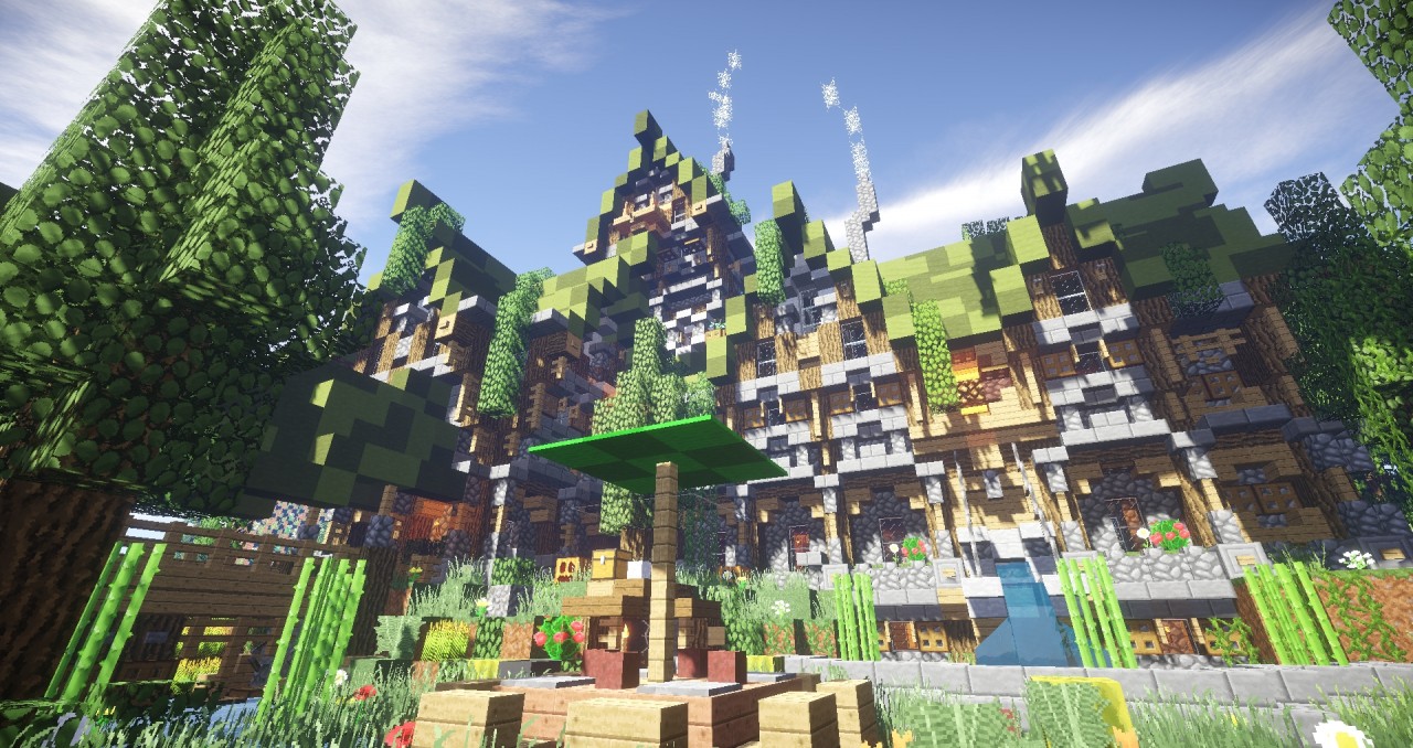 My Elven Plot ^^ (Built in my Arathor map) Minecraft Map