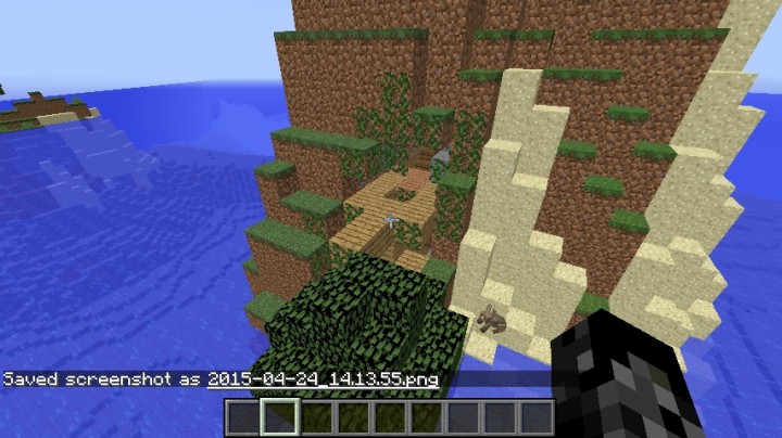 Small island Shipwreck Minecraft Map