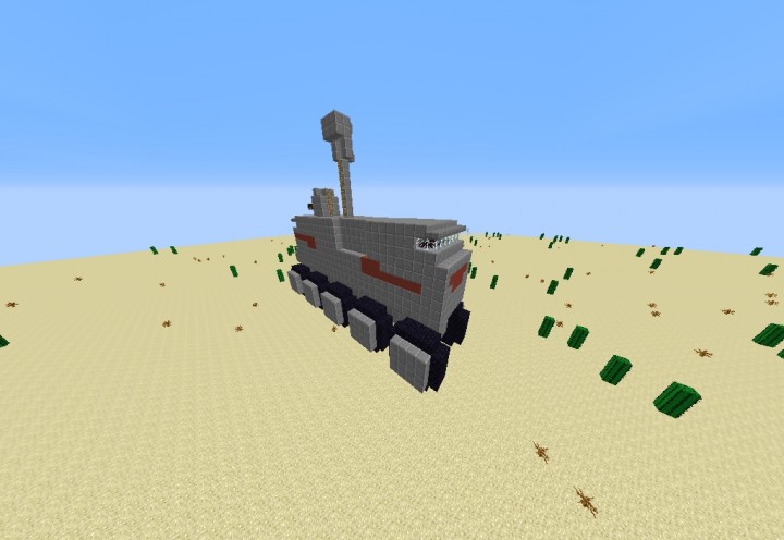 Star Wars - Clone Turbo Tank Minecraft Project