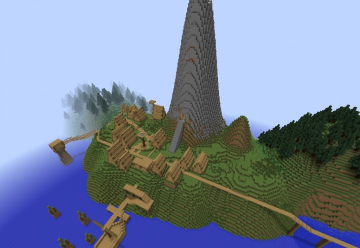 Island of berk Minecraft Map