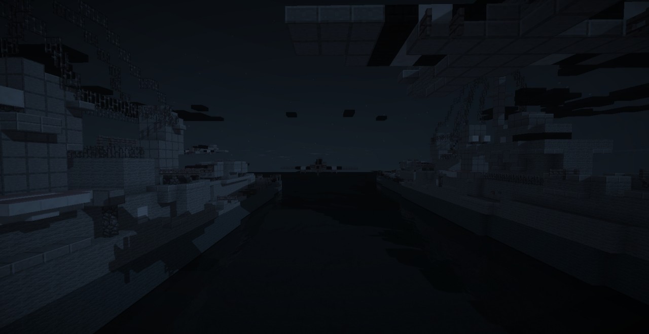 Fletcher class destroyer Minecraft Map