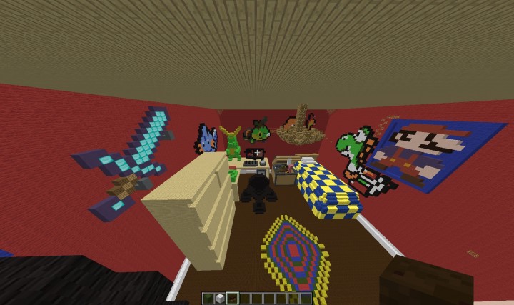Toy room parkour Minecraft Map