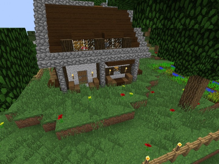 Small cozy survival house for every survival world! Minecraft Map