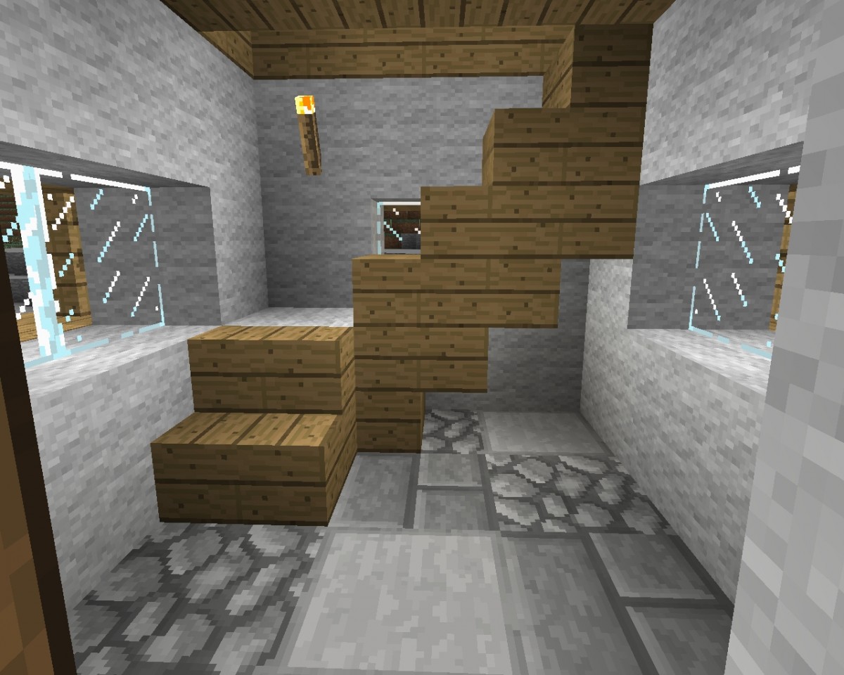 Medival Castle and Medival House Minecraft Map