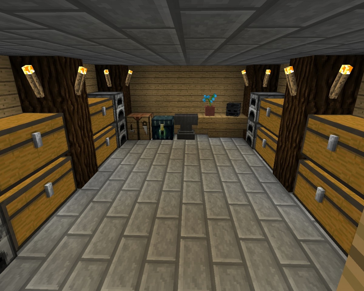 Medival Castle and Medival House Minecraft Map