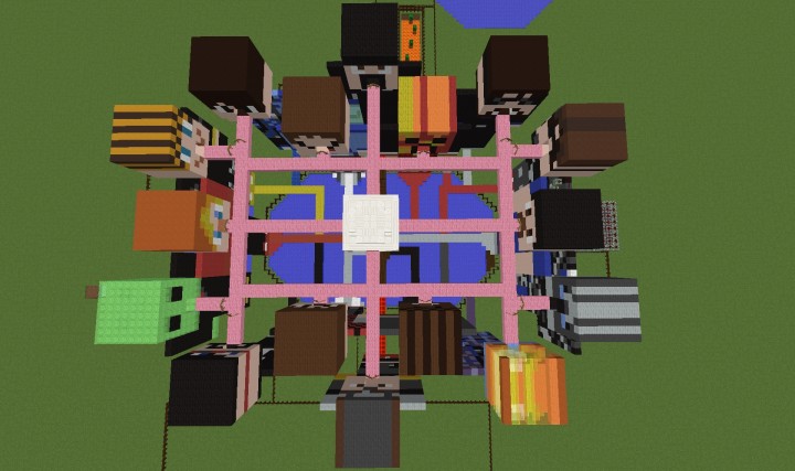 Youtuber and friends extravaganza! Minecraft Map