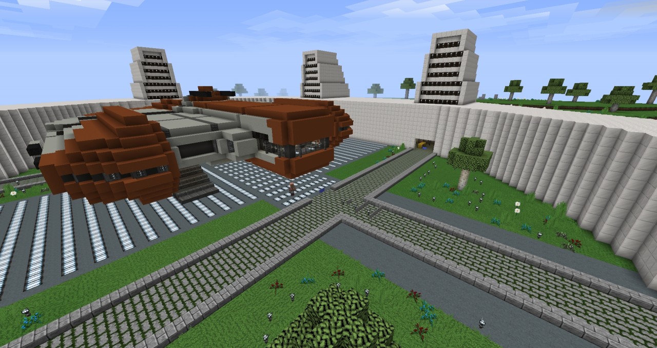Knights of the Old Republic Jedi Enclave (New and Improved) Minecraft Map
