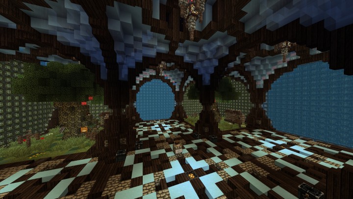 Basic Hub made by: sn1pf4you Minecraft Map