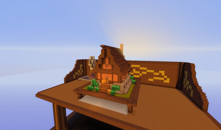 Medieval Witch-hut Minecraft Project