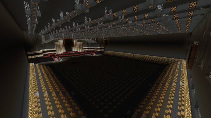 Concert Hall "Luzhniki". Minecraft Map