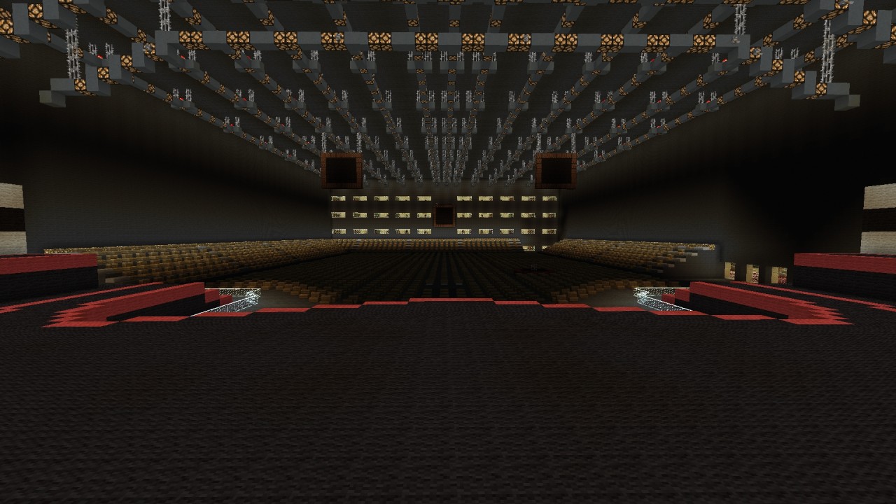 Concert Hall "Luzhniki". Minecraft Map