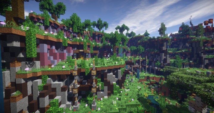 Hidden Lands 100% Minecraft Map