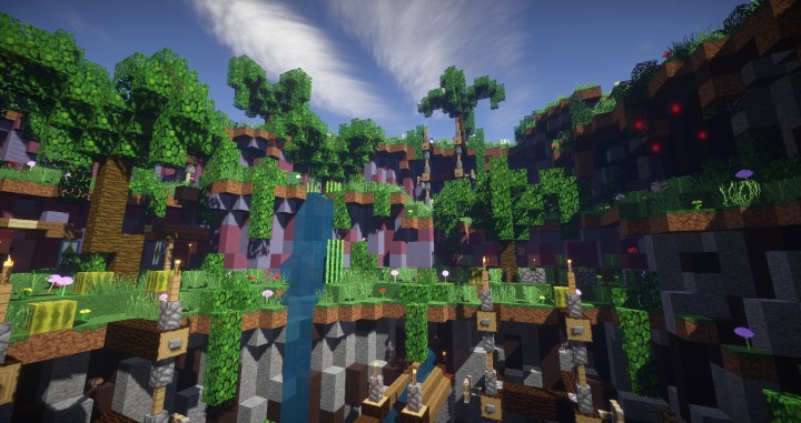 Hidden Lands 100% Minecraft Map