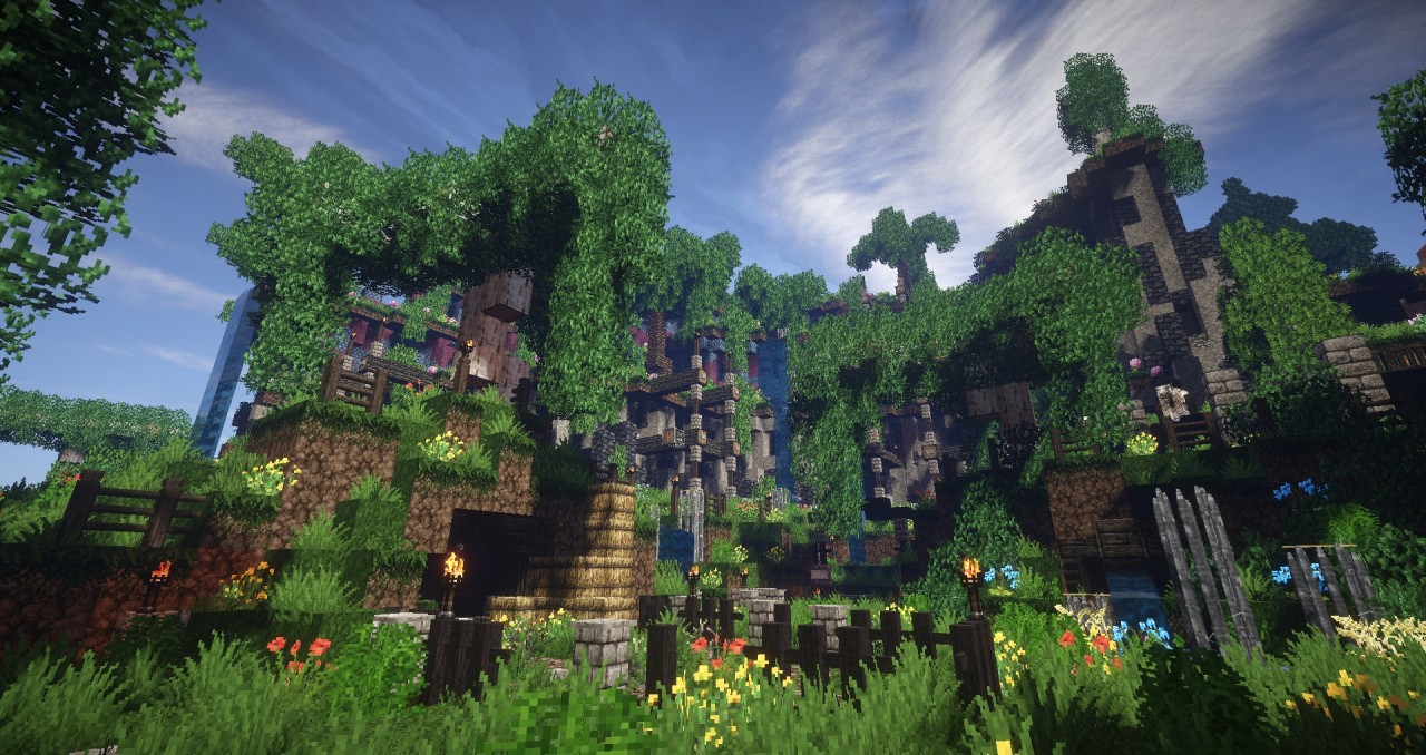 Hidden Lands 100% Minecraft Map