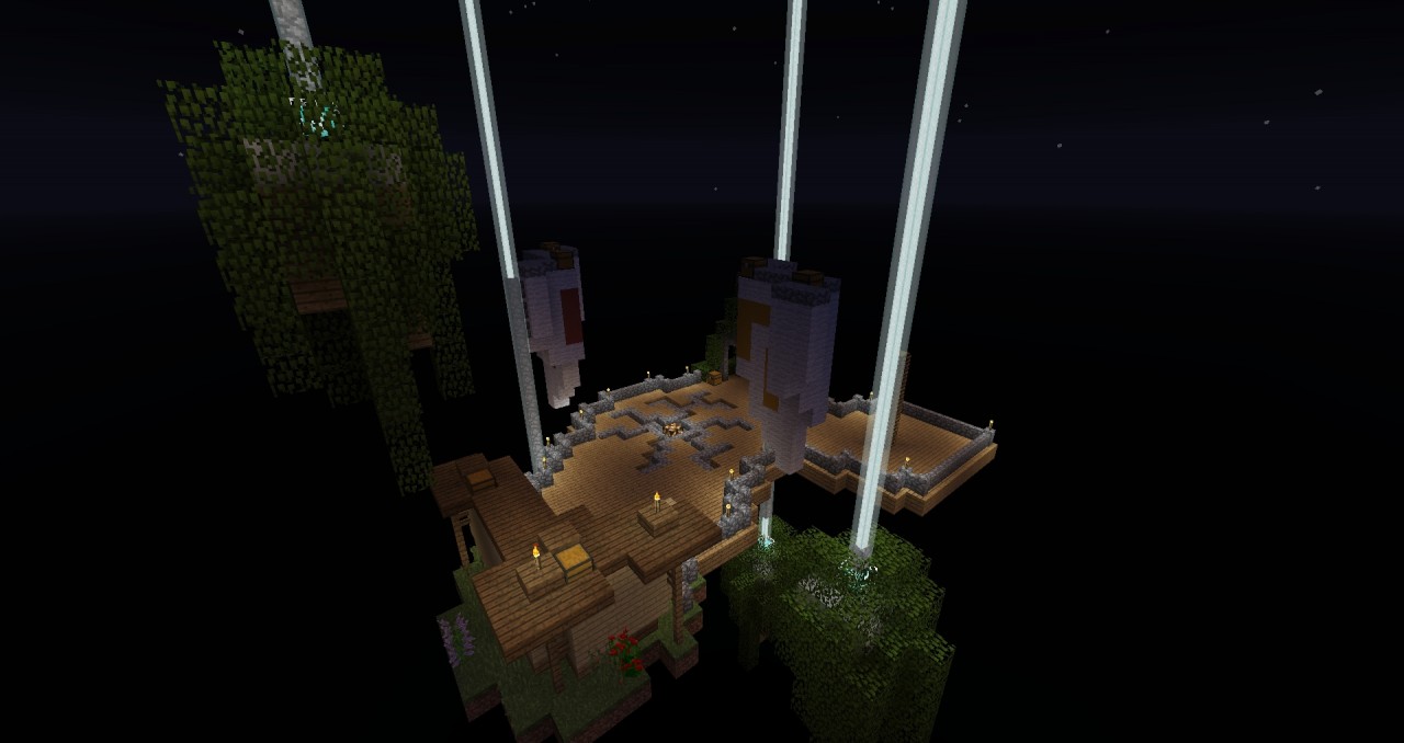 Floating lobby Minecraft Map