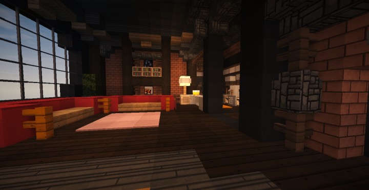 [ American Loft ] Build by Melvak Minecraft Map