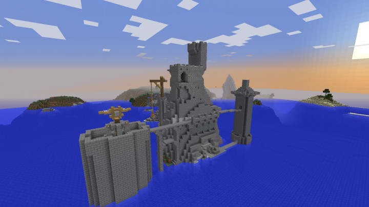 Sea Fortress Minecraft Map