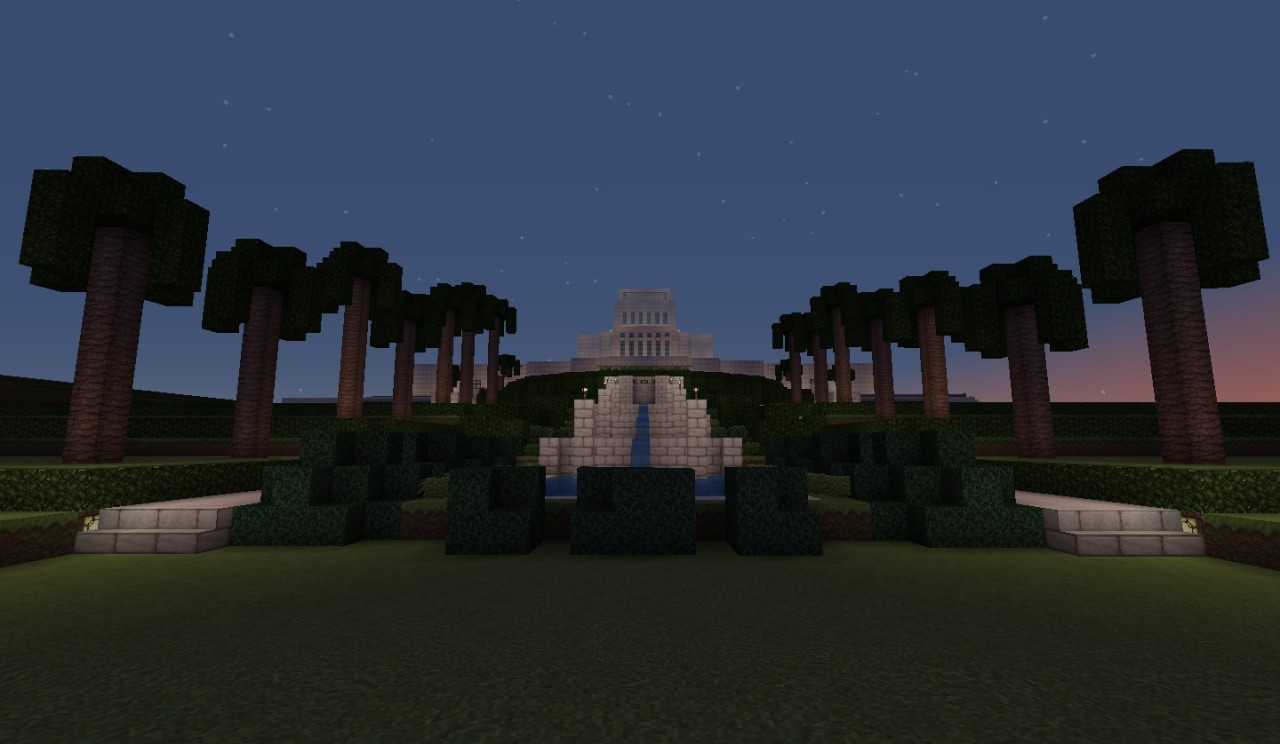 LDS Temple Series - Laie Hawaii Temple Minecraft Map
