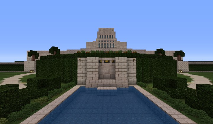 LDS Temple Series - Laie Hawaii Temple Minecraft Map