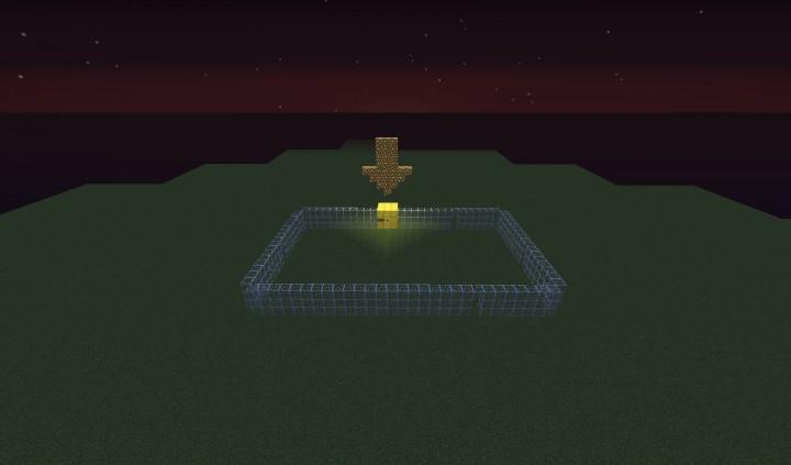 spleef map Minecraft Project