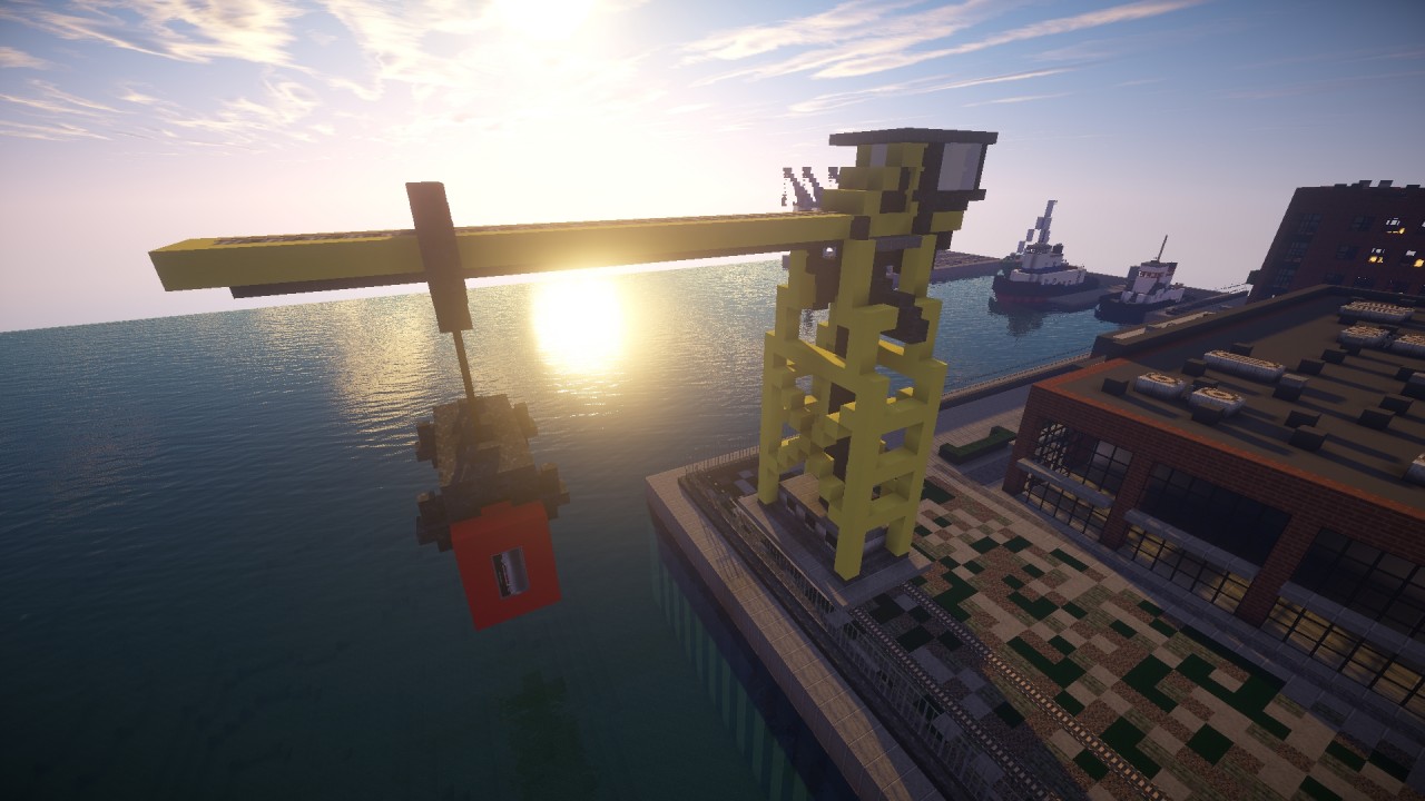 Harbour Crane #2 Minecraft Map