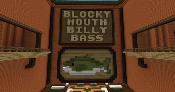 Blocky Mouth Billy Bass Minecraft Map