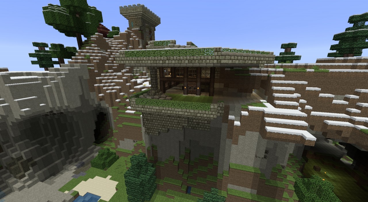 Medieval / Steam Punk Themed Town Minecraft Map