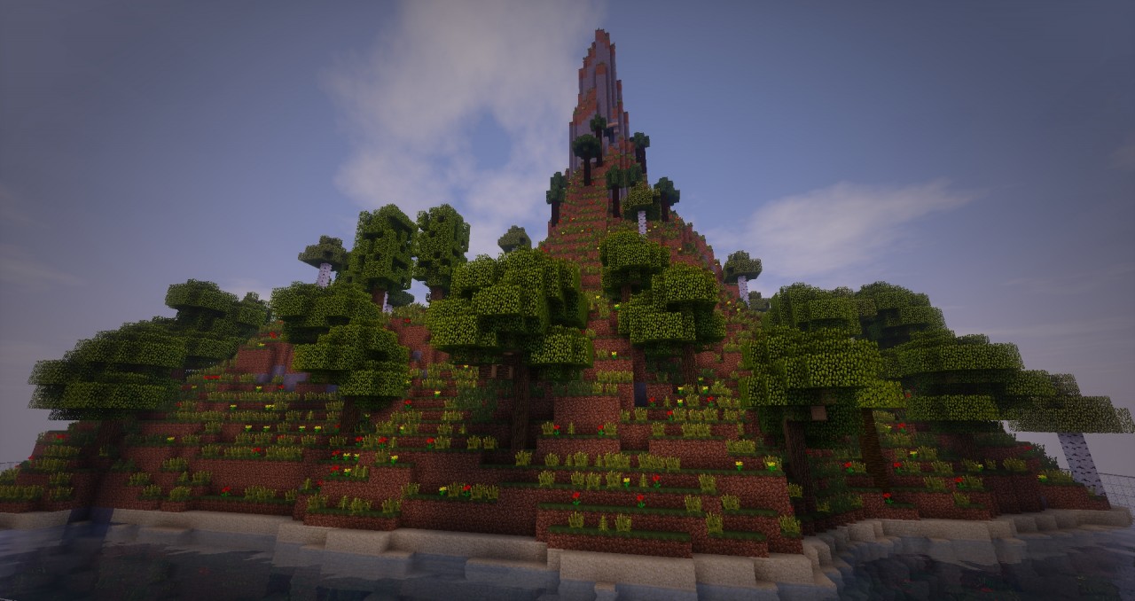 Plug and play forest island Minecraft Map