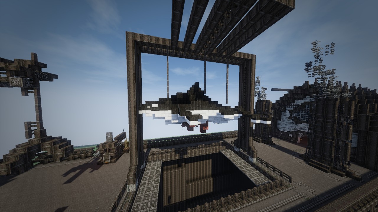 Orca Whale design Minecraft Map