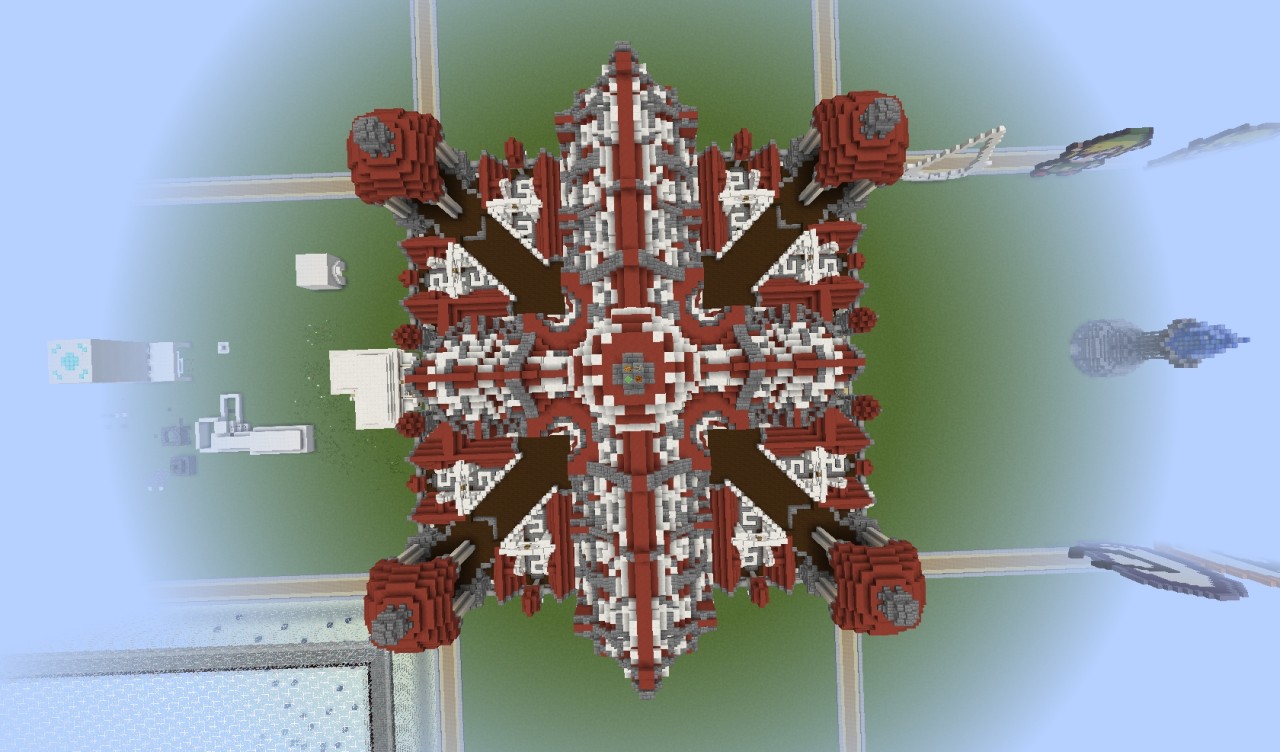Diathors Creative Spawn Minecraft Map