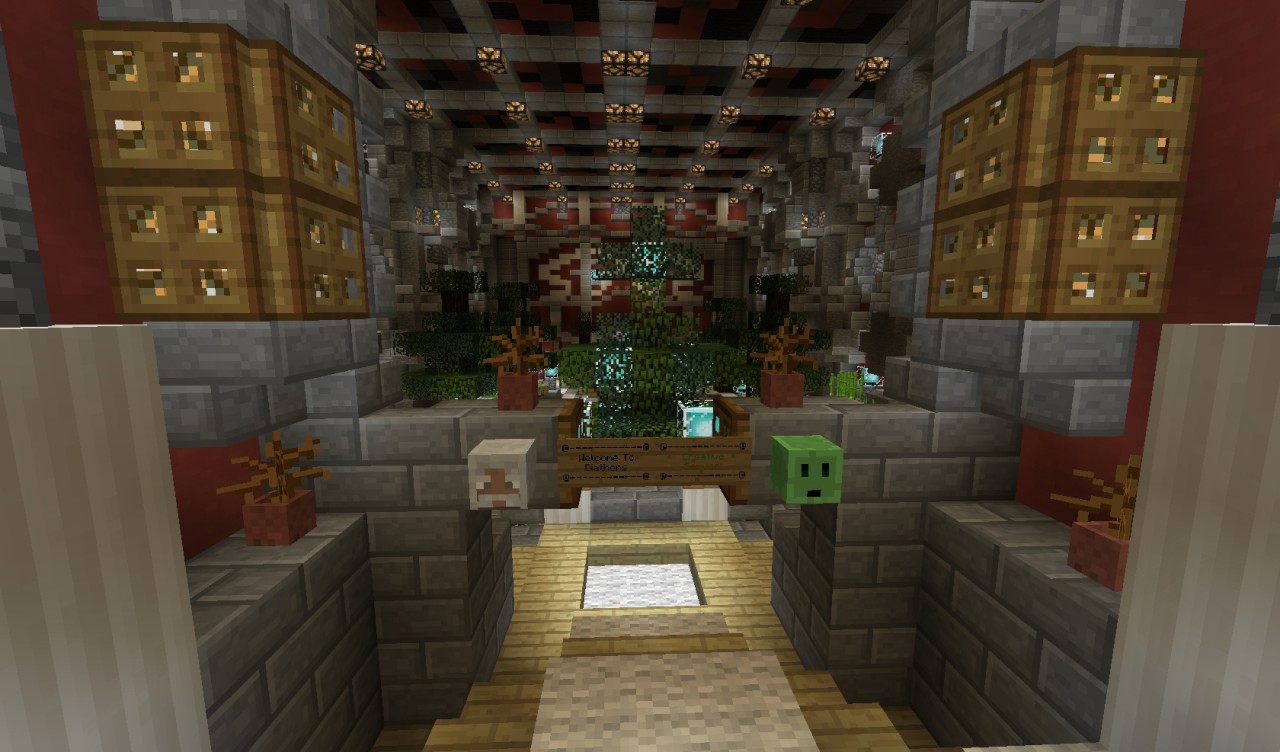 Diathors Creative Spawn Minecraft Map